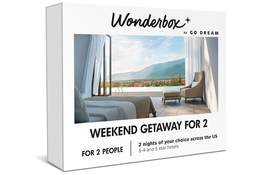 Weekend Getaway Gift Box for 2 | WONDERBOX