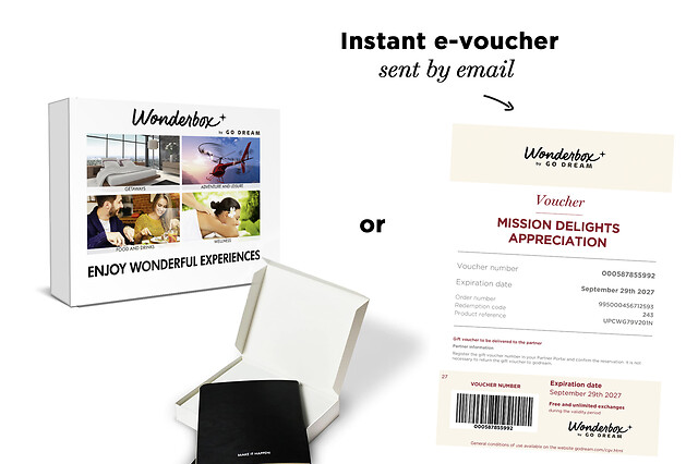 Gift Box Bucket List Experiences | WONDERBOX