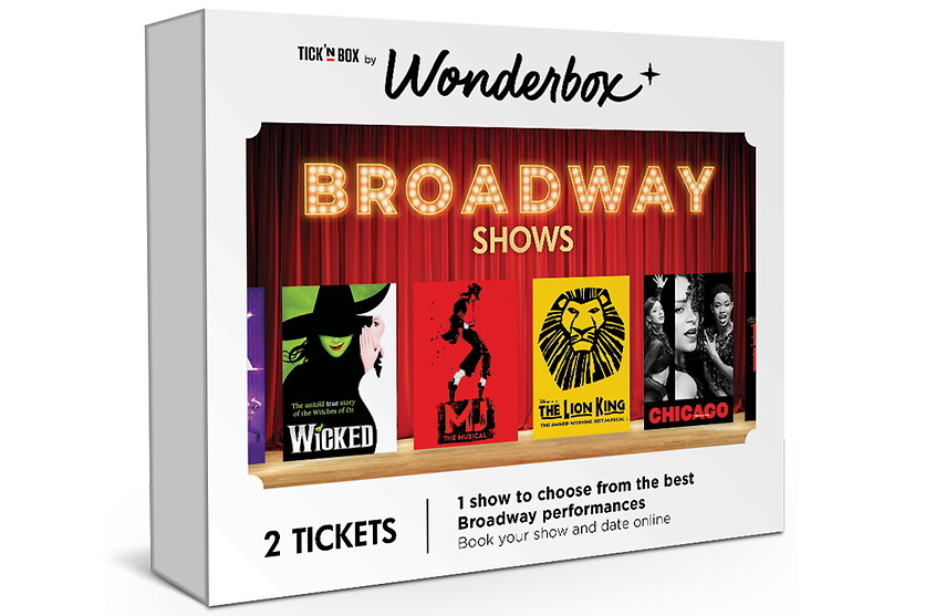 Broadway Show Gift Box for 2 | WONDERBOX