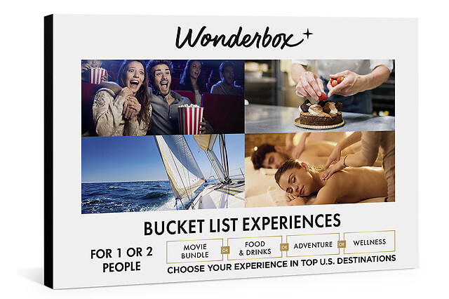 Gift Box Bucket List Experiences | WONDERBOX