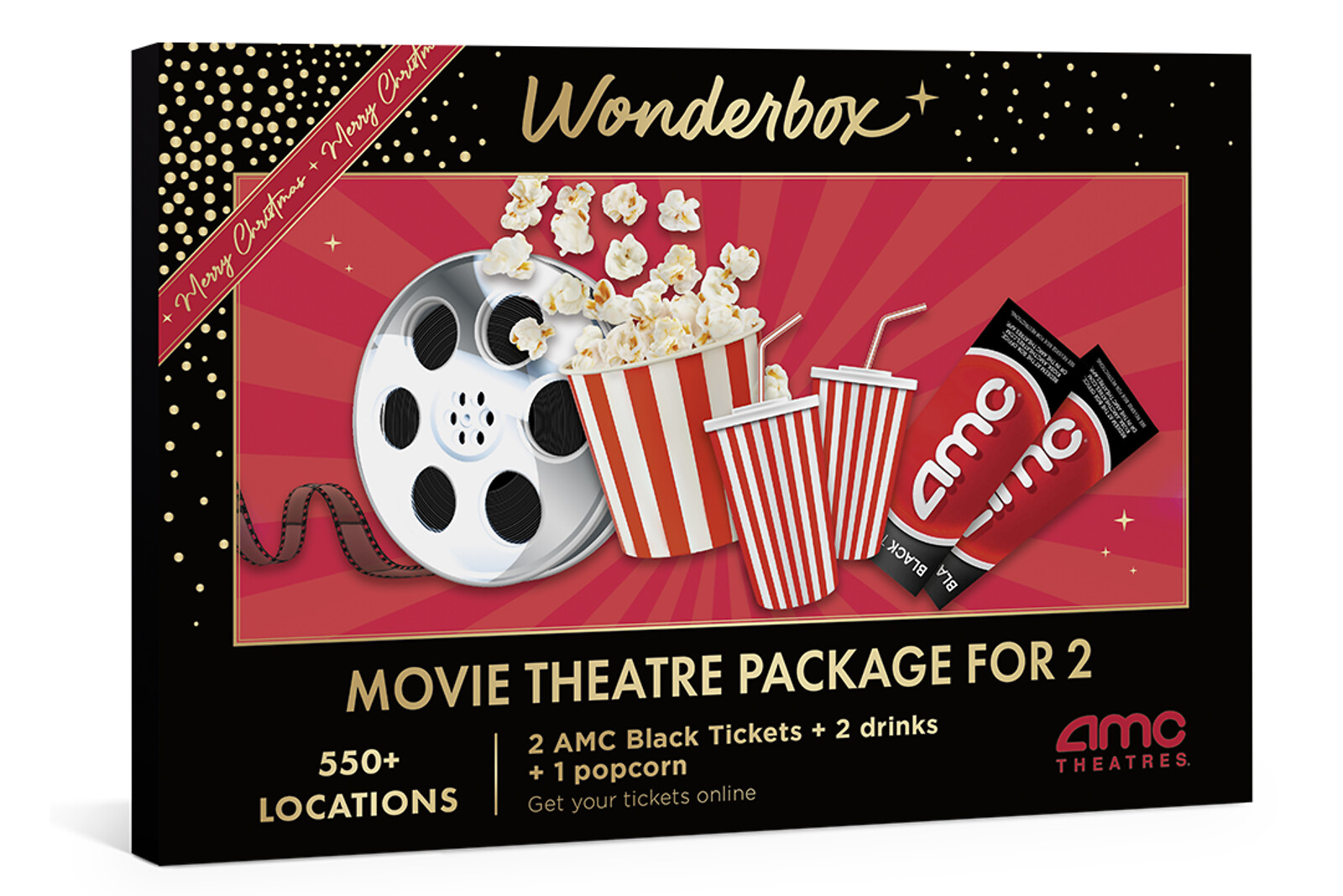 Gift Box AMC Christmas Movie Package for 2 | WONDERBOX